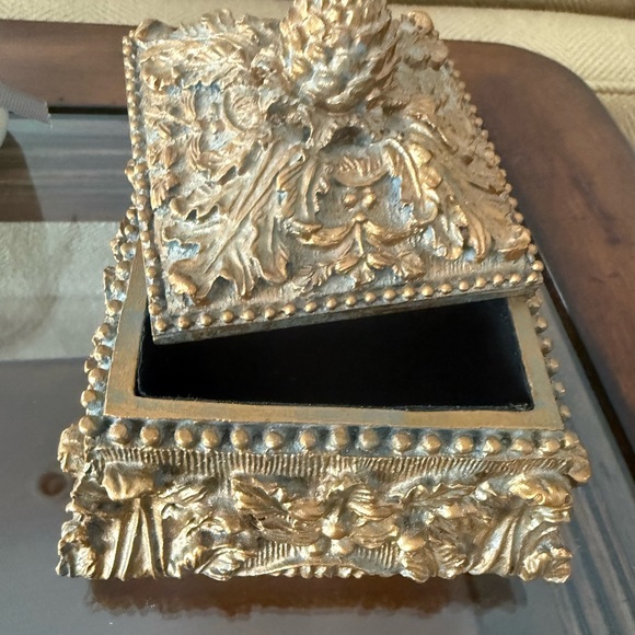 Accents | Vintage Decorative Trinket Box With Lid | Poshmark